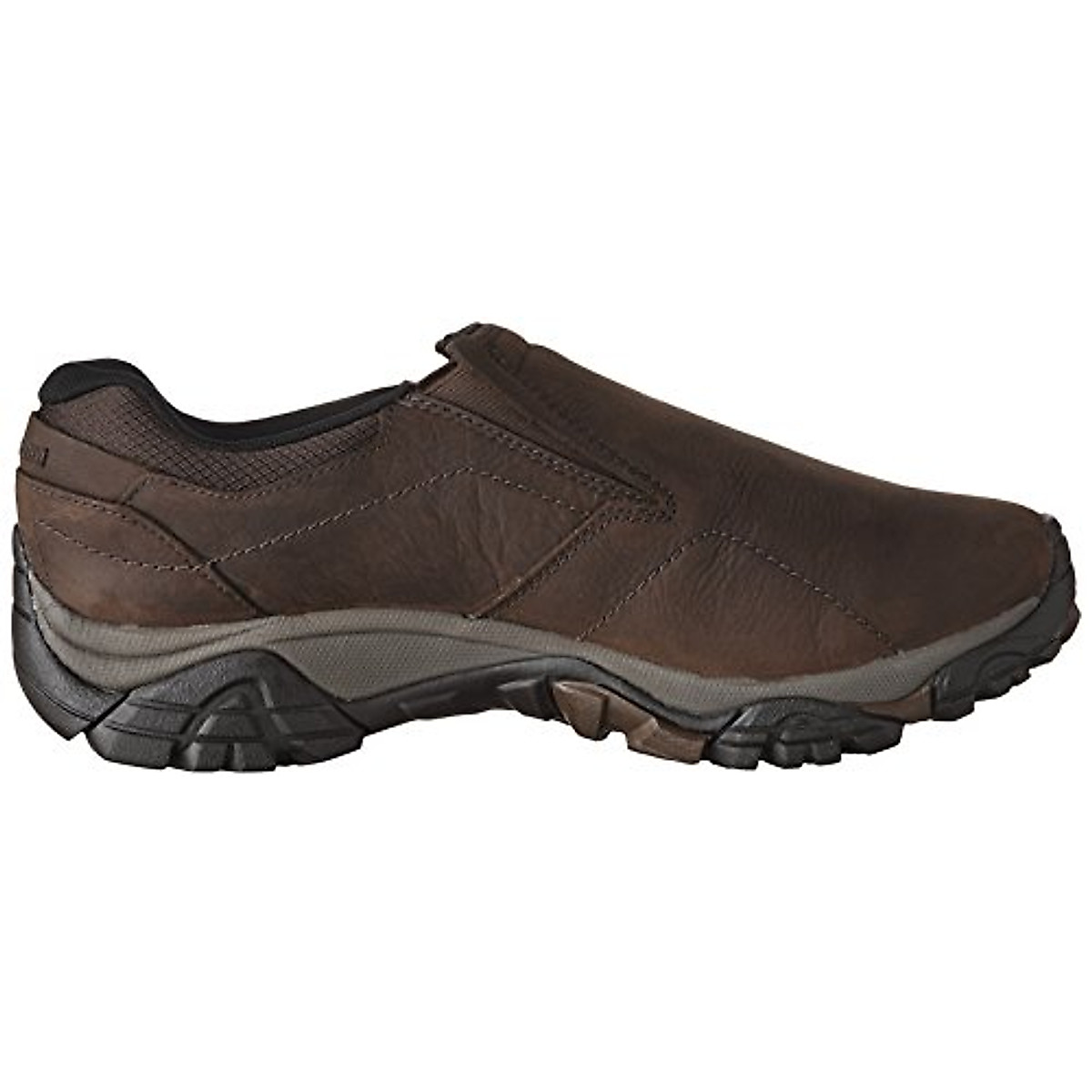 Merrell Men's Moab Adventure MOC Hiking Shoe, Dark Earth, 11 M US