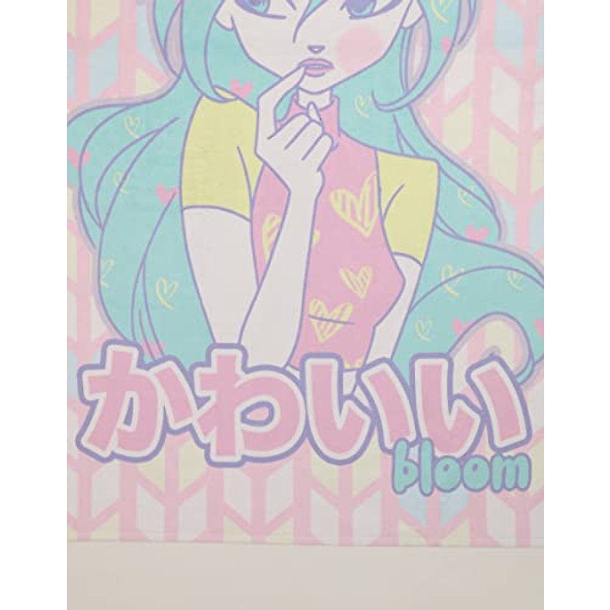 Winx Club Large Bloom-Print Beach Swim Pool Bath Towel 56 x 30 inches Light Weight Quick Drying (Pink)