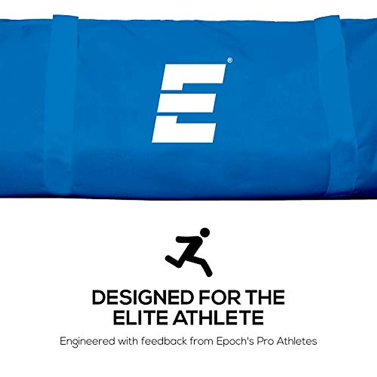 Epoch Sideline Team Bag - Extra Large Duffle Bag with Multiple Compartments - Waterproof Athletic Bag, Royal