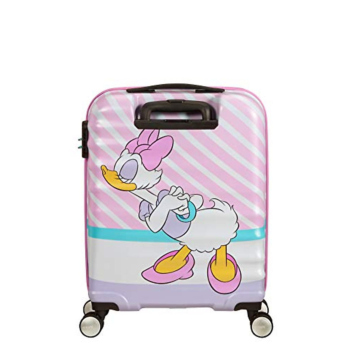 American Tourister Unisex Adult Spinner S (55 cm-36 L), Multicolour (Daisy Pink Kiss)