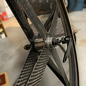 AiTuiTui 1 Pair Bike Quick Release Axle Skewer Bicycle Hub Parts, Front & Rear Axle Hollow Shaft Kit Replacement for Road Bike, Mountain Bike, MTB, BMX