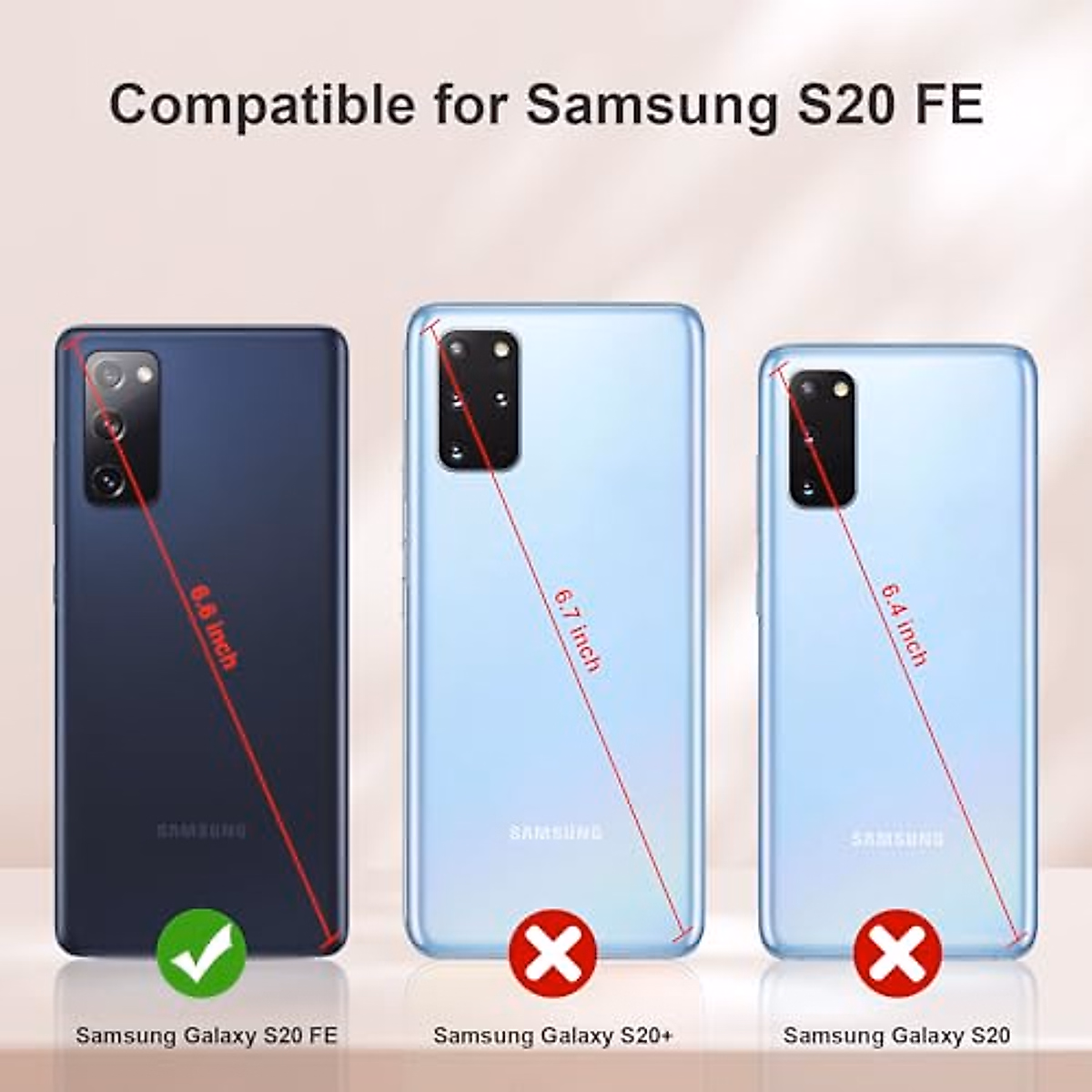 Bizzib for Samsung Galaxy S20 FE Case Leather Wallet with Card Holder[ RFID Blocking] 360 Full Shockproof Protection Magnetic Closure Phone Cover & Wrist Strap for Galaxy S20 FE 6.5in-Burgundy