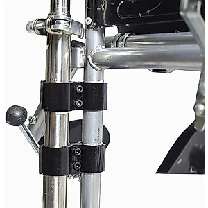 Wheelchair Lap Tray Table Accessories with Cup Holder, Medical Portable Universal Wheelchair Trays Desk for Manual Powered or Electric Wheelchairs