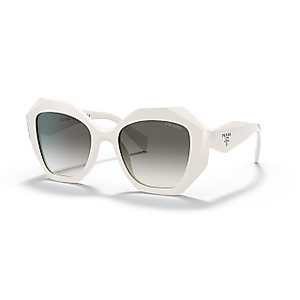 Prada PR 16WS Women's Sunglasses Talc/Grey Gradient 53