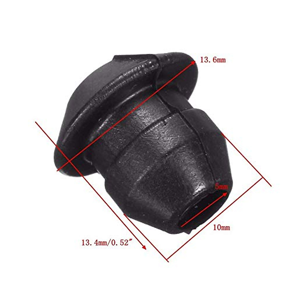 Mtsooning 2Pcs Replacement Fuel Line Tank Grommet Replacement for Stihl Fuel Grommets FS80 FS85 KM85 FC75 FS76 FS74 Trimmers 00009890516