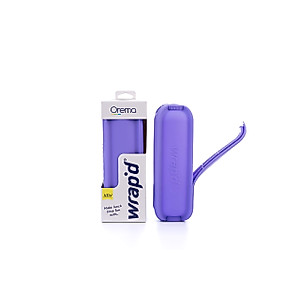 Purple Wrap'd Reusable Silicone Lunch Burrito Flatbread Wrap Holder Container Alternative to Beeswax Wraps Cling Wrap