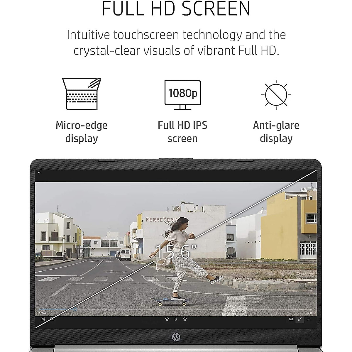 HP 15.6 FHD Laptop IPS Flagship Computer, Intel 4 Core i5-1135G7(Up to 4.2GHz, Beat i7-1060G7), 8GB RAM, 512GB PCIe SSD, Iris Xe Graphics, WiFi, Bluetooth, Win11, w/GM Accessories, Silver