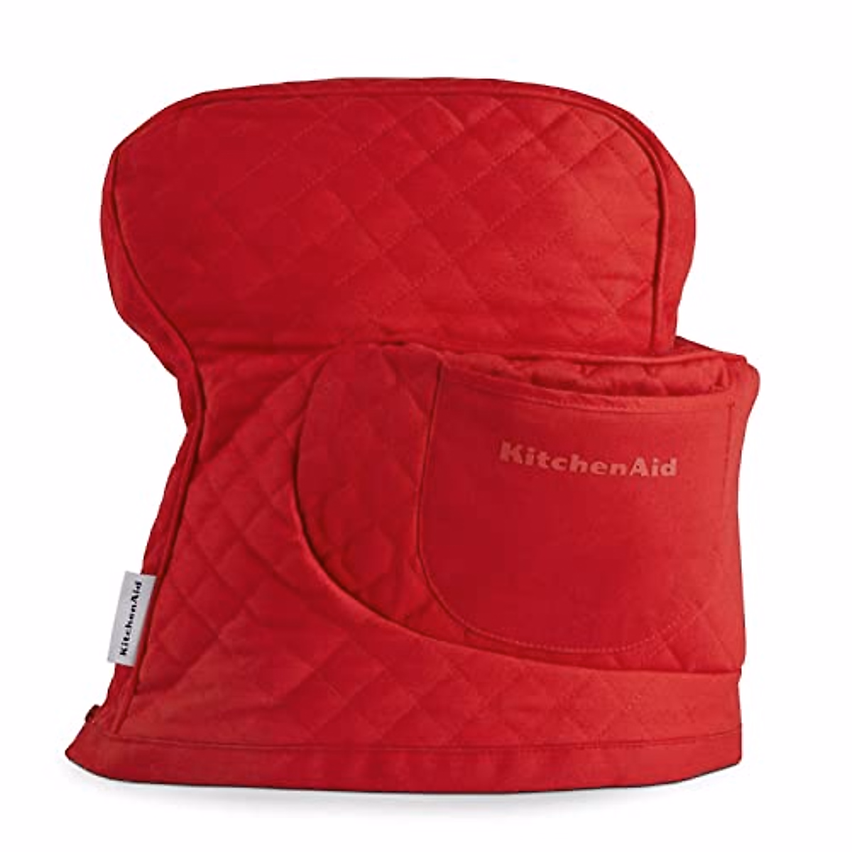 KitchenAid Quilted Fitted Tilt-Head Stand Mixer Cover Single Pack, Passion Red, 14.375"x18"
