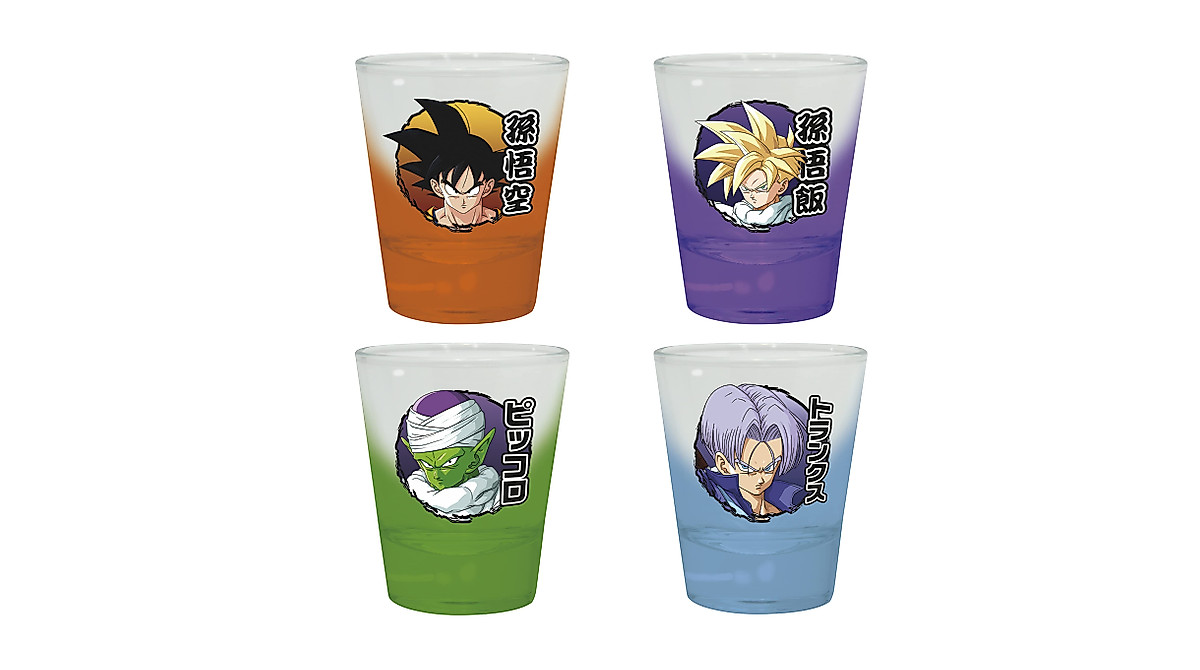 Dragon Ball Z Kakarot Heroes Shot Glasses - Unique Gift