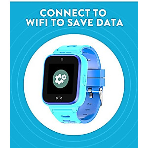 Vowor Kids Smart Watch, 4G WiFi GPS LBS Tracker SOS Emergency Call Video Chat Children Smartwatches, IP67 Waterproof Phone Watch for Boys Girls Age 3Years+, Compatible with Android/iPhone iOS (Blue)