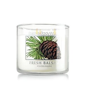 Bath & Body Works Slatkin & Co. Fresh Balsam 3-Wick Candle