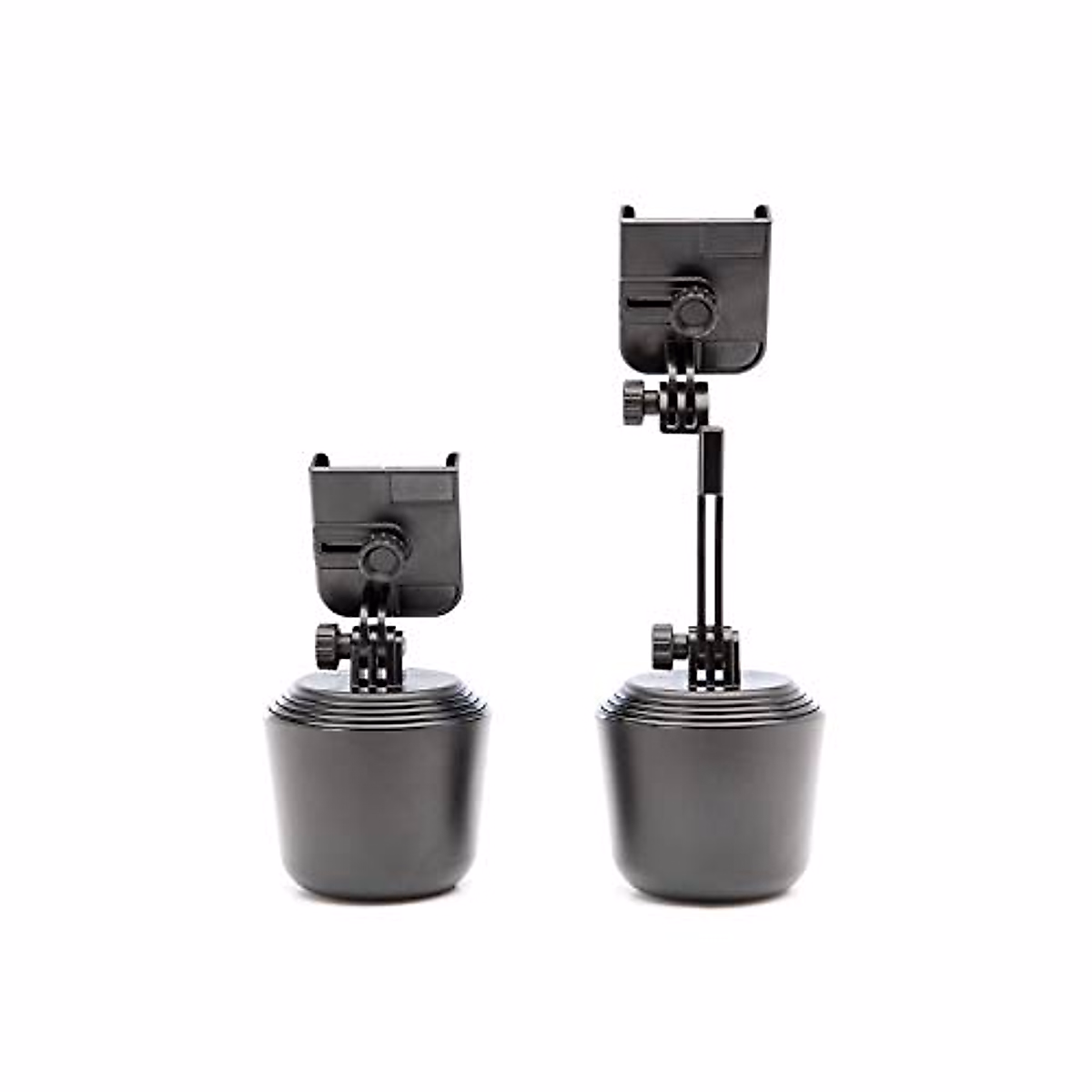 WeatherTech CupFone XL with Extension, Cell Phone Mount for Car, Universal with Black Plastic Knobs