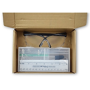 DR Instruments Precision Dissection Kit and Safety Eyewear Set: High-Quality Tools for Accurate Lab Work and Eye Protection