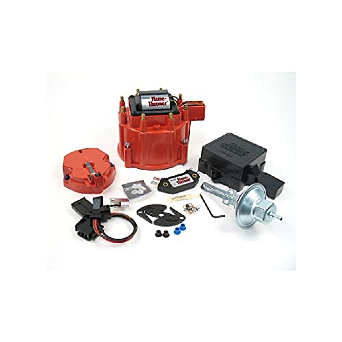 PerTronix D8001 Flame-Thrower Red Cap GM HEI Tune Up Kit for Chevrolet/Cadillac