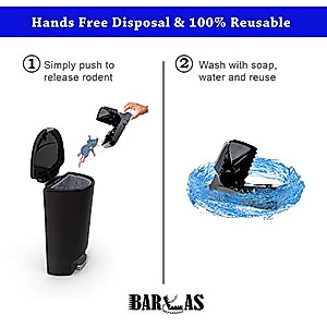 BARLAS Large Snap Trap Rat Trap | Safe Pedal Design | Rat Killer for Home Office Farm Restaurant (8)