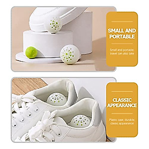 INOOMP Neutralizing Odor Balls 18pcs Sneaker Deodorizer Balls Foot Odor Eliminator Gym Bags Lockers Air Purifying Bags Car Air Fresheners for Shoes Wardrobe Closet Sneaker Smell Balls