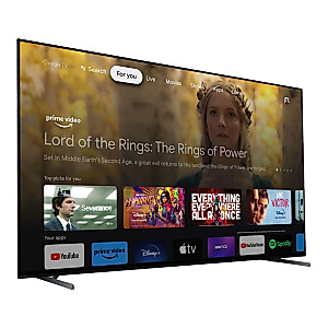 Sony XR55A80L BRAVIA XR 55" Class A80L OLED 4K HDR Google TV (2023) with STR-AZ1000ES 7.2 Channel 8K Home Theater AV Receiver