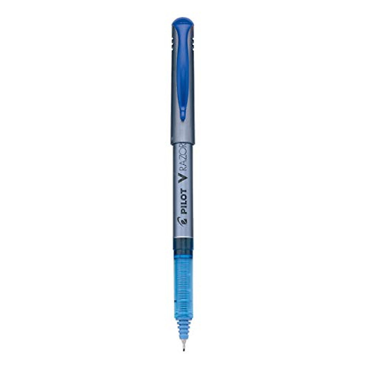 PILOT V Razor Point Liquid Ink Markers, Extra Fine Point, Blue Ink, 12-Pack (11021)