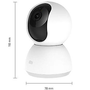 Xiaomi MJSXJ02CM Mi Home Security Camera 360°, 1080P, White
