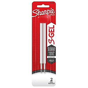 Sharpie S-Gel Pen Refill - 0.7mm Medium Point - Black Ink (2096168)