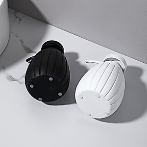 GalDal Foaming Hand Soap Dispenser for Bathroom,Black Foam Soap Dispenser 11oz.