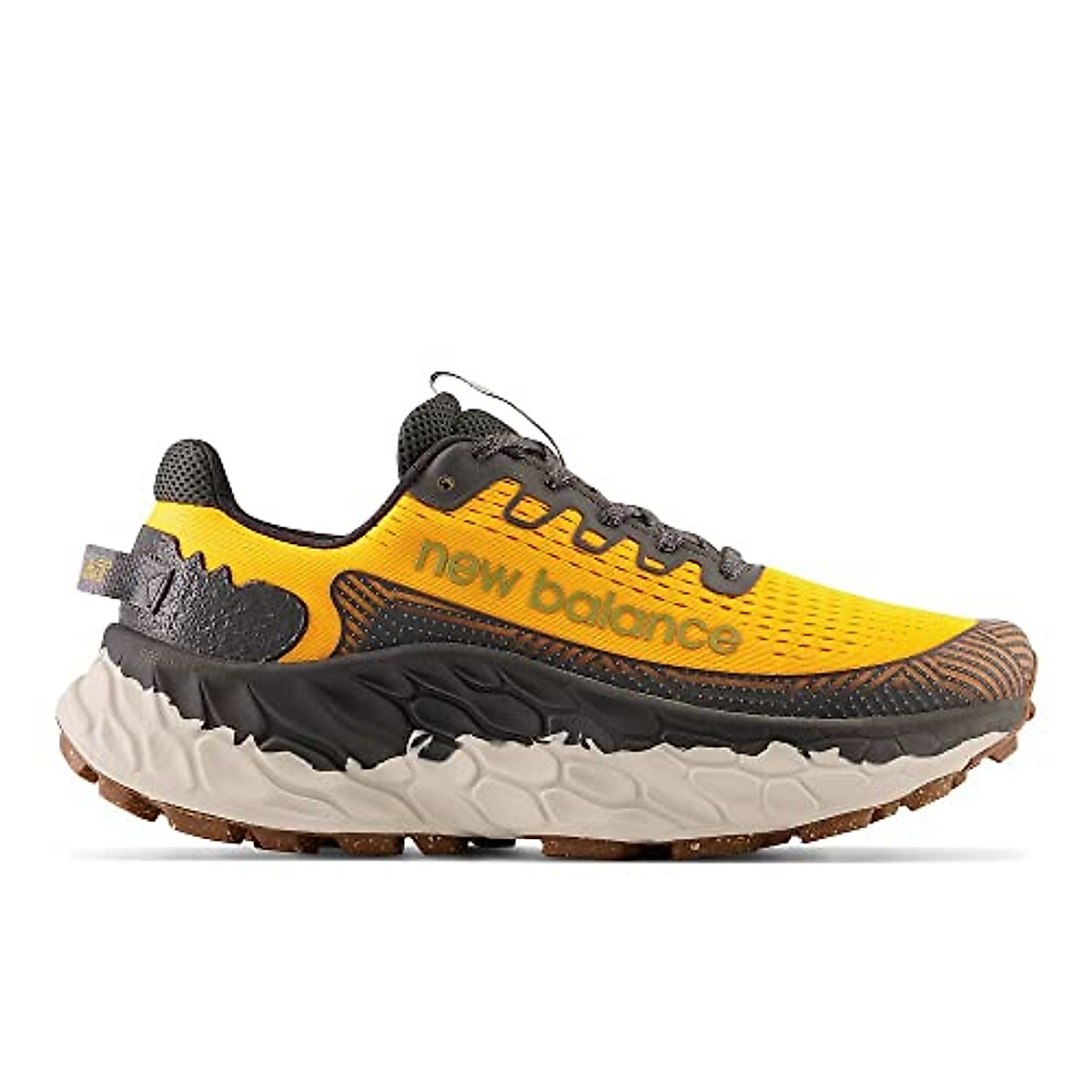 New Balance Men's Fresh Foam X More Trail V3 Running Shoe, Orange/Blacktop, 11.5