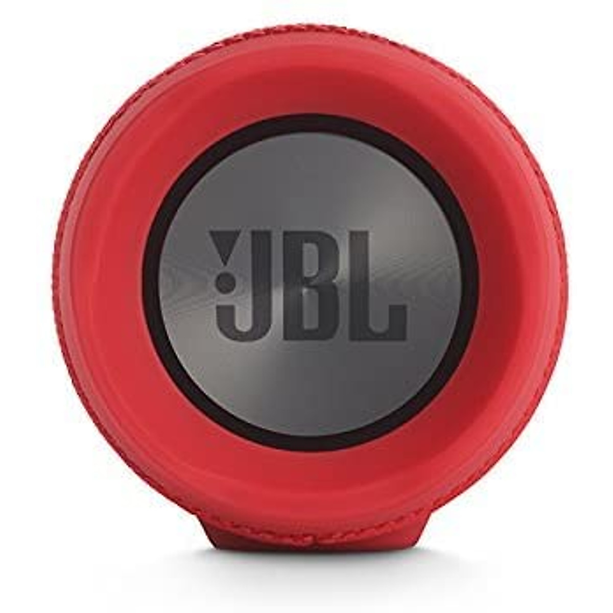 JBL Charge 3 Waterproof Portable Bluetooth Speaker, includes Microfiber Cleaning Cloth - Red