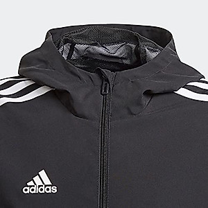 adidas unisex-child Tiro 21 Windbreaker Black Medium
