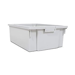 LUXOR MBS-BIN-4L Stackable Storage Bins (4 Large)