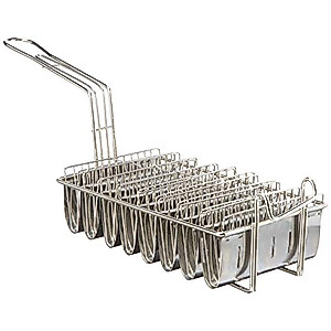 Excellanté 8 Mould Taco Basket Nickel Plated Taco Shell Basket