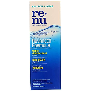 Bausch + Lomb Renu Fresh Multi-Purpose Solution - 4 oz, Pack of 6