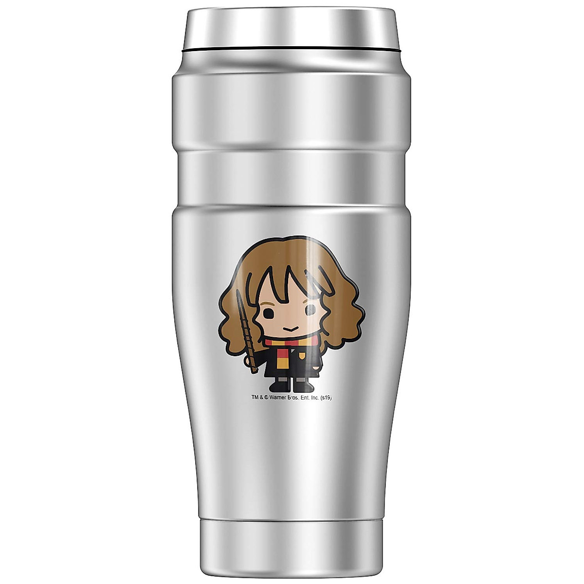 THERMOS Harry Potter Cute Chibi Hermione, STAINLESS KING Stainless Steel Travel Tumbler, Vacuum insulated & Double Wall, 16oz
