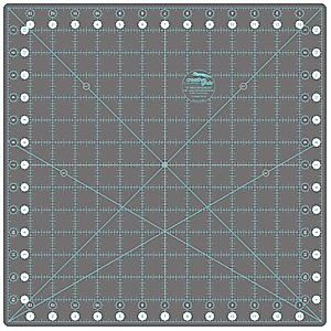 Creative Grids Self Healing Rotating Rotary Cutting Mat 14in x 14in (CGRMATR14)