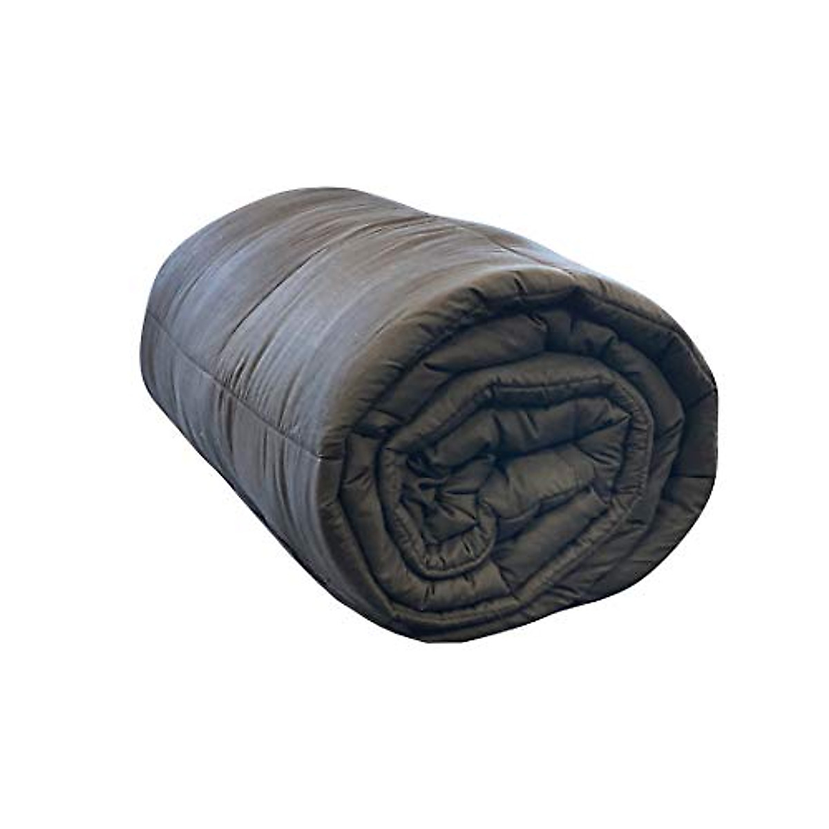 Weighted Blanket with Removable Cover, 15lb, 48"x72", Grey