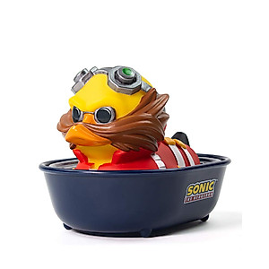 TUBBZ Sonic The Hedgehog Dr Eggman Collectable Duck Vinyl Figure - Official Sonic The Hedgehog Merchandise - TV Movies & Games