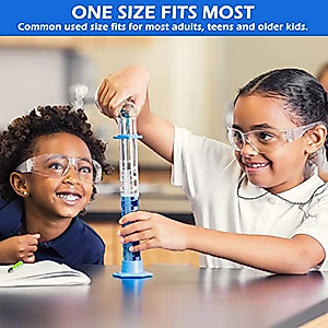 OXG 12 Pack Safety Glasses for Men Women, ANSI Z87.1 Impact Scratch Resistant Protective Eyewear for Work, Lab, Construction