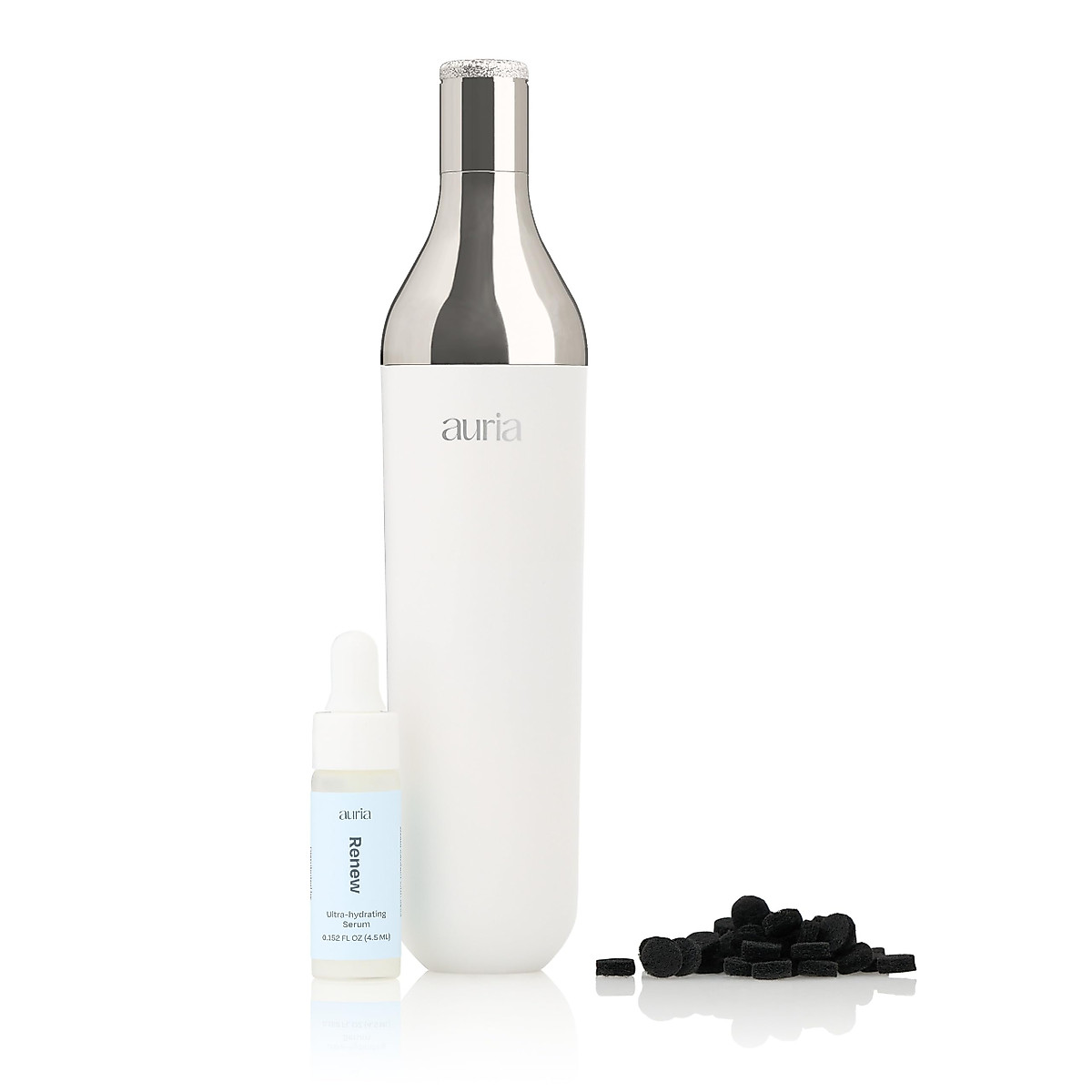 Auria Vita Solo - HomeMicrodermabrasion Machine-Facial Exfoliator Device with Renew Serum - Auria Beauty