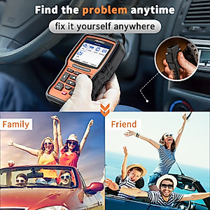 FOXWELL NT510 Elite fit for Chrysler Jeep Dodge Scan Tool, All System OBD2 Scanner Bidirectional Diagnostic Tool, All Maintenance Car Code Reader with ABS Bleeding TPMS Battery Registration Reset Tool