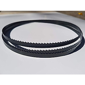 AYAO (2 Blades Pack) 72-1/2 Inch X 1/4 Inch X 6TPI Bandsaw Blades or Delta 28-195, Sears Craftsman, Skil and Dremel 10" Band Saw