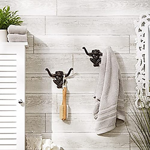 Accent Plus Monkey Wall Hook (Set of 2)