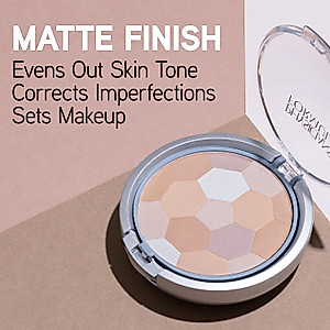 Physicians Formula Setting Powder Palette Multi-Colored Pressed Finishing Powder Translucent, Natural Coverage, Dermatologist Tested, Clinicially Tested