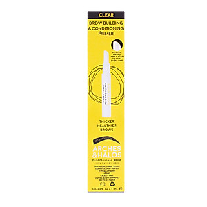 Arches & Halos Brow Building and Conditioning Primer - Coat Brows with Precise Application - Enhance, Moisturize and Nourish Brows - Vegan and Cruelty Free - 0.033 fl oz