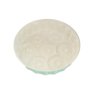Nordic Ware Cake Pan Pineapple Upsidedown, 8-cup, Sea Glass