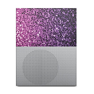 Head Case Designs Officially Licensed PLdesign Purple Pink Art Mix Vinyl Sticker Gaming Skin Decal Cover Compatible With Xbox One S Console and Controller Bundle