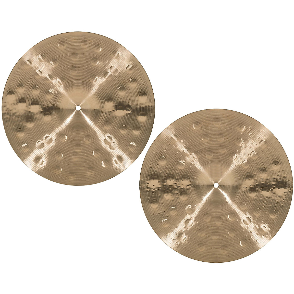 Meinl Cymbals B16EDMTH Byzance Extra Dry 16-Inch Medium Thin Hi Hat Cymbal Pair (VIDEO)