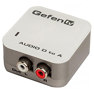 Gefen Digital Audio To Analog Audio Adapter/Converter (GTV-DIGAUD-2-AAUD)