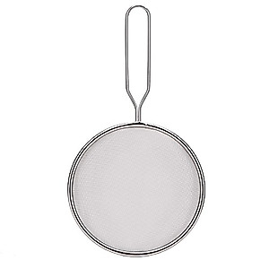 Stainless Steel Fruit Juicer Filter Screen Colander Strainer Soybean Milk Oil Removal Filter Net