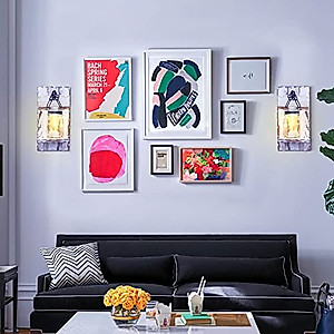 Wall Sconces Decor and 12 Inch Rustic Lazy Susan Turntable