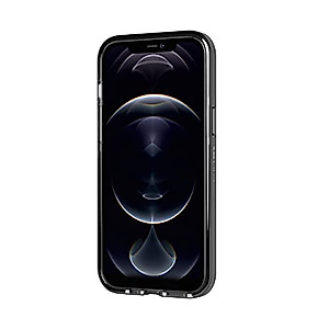 tech21 Evo Check Case for Apple iPhone 12 Pro Max with 12 ft Drop Protection, Smokey/Black