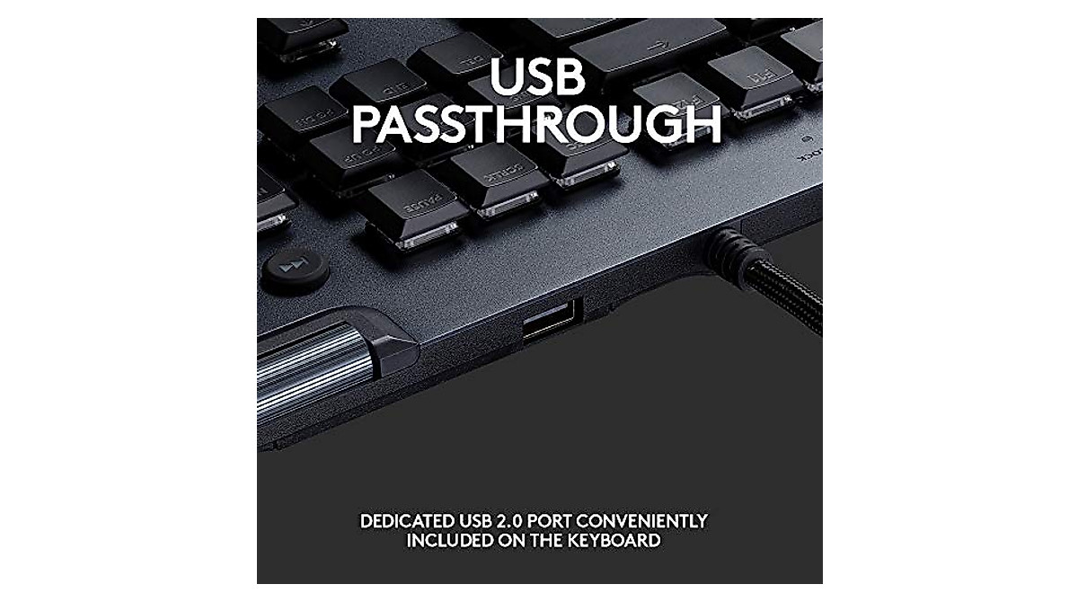 Logitech G815 LIGHTSYNC RGB Mechanical Gaming Keyboard with Low Profile ...